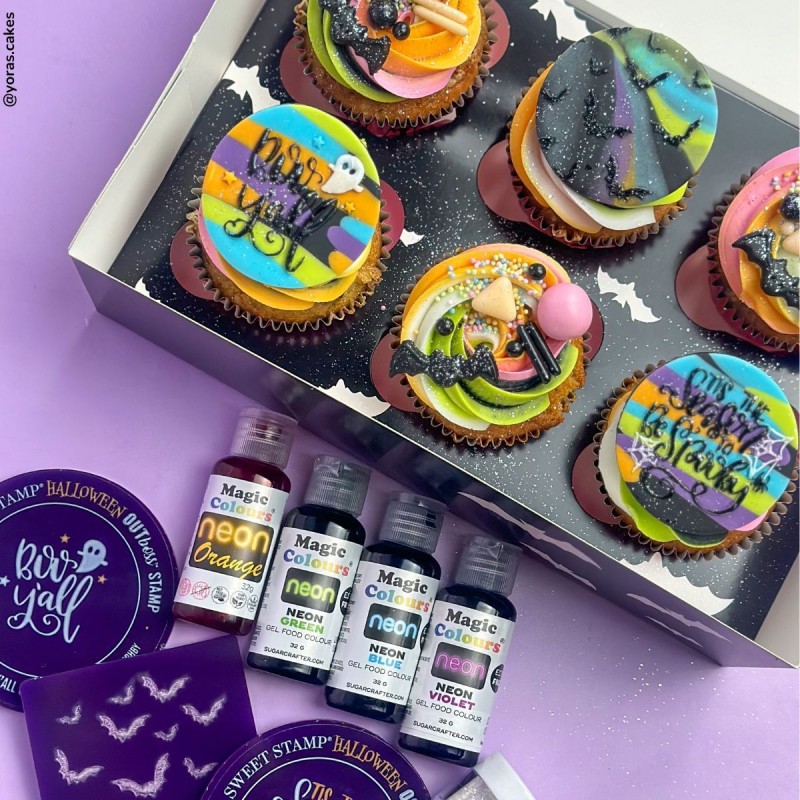 Geliniai dažai Neon Orange 32 g – Magic Colours